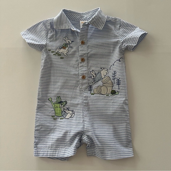 Gymboree | Bottoms | Gymboree 218 Months Baby Boy Peter Rabbit Romper ...